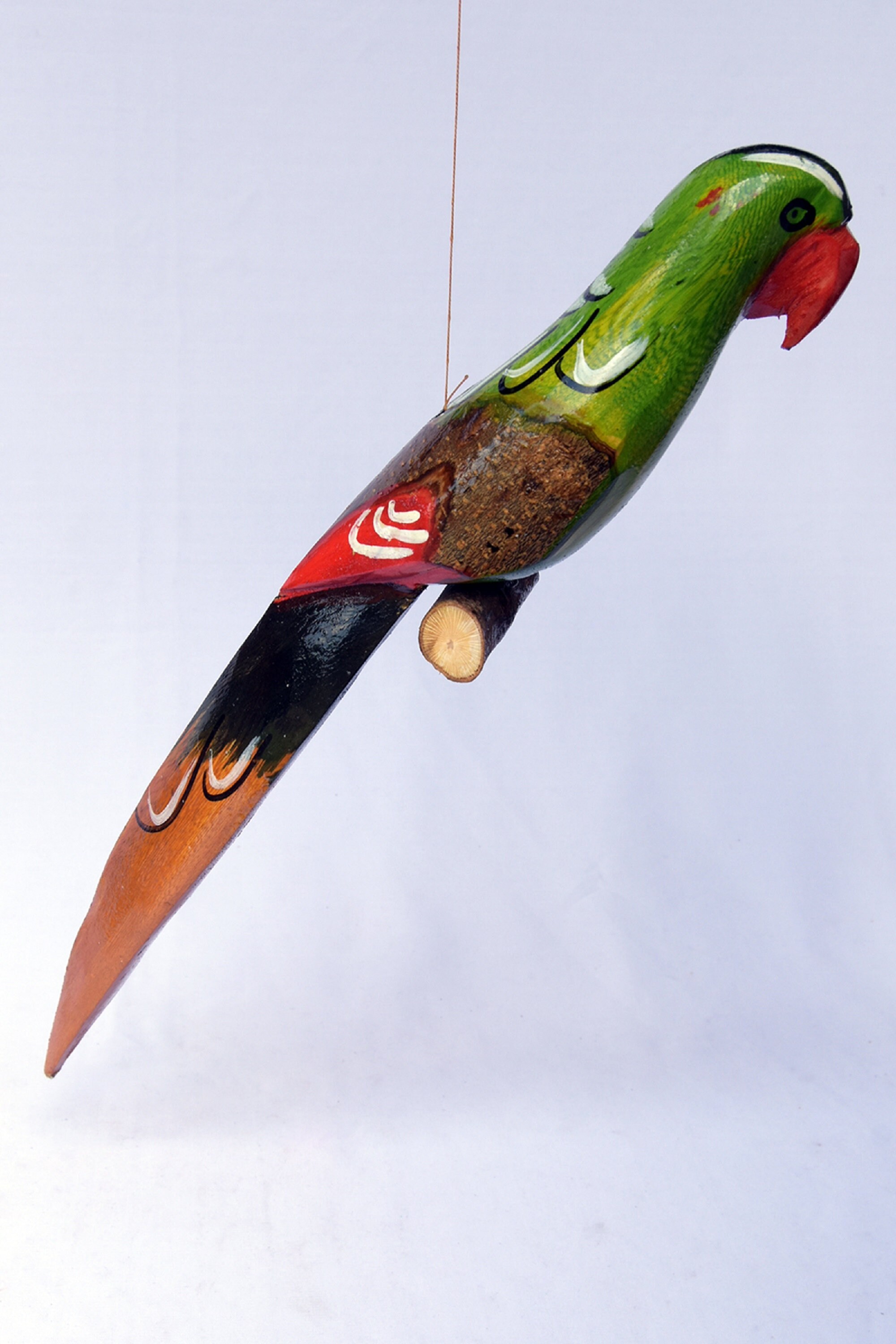 Parrot Mobile. Parrots. Wooden Parrot Mobile - Etsy