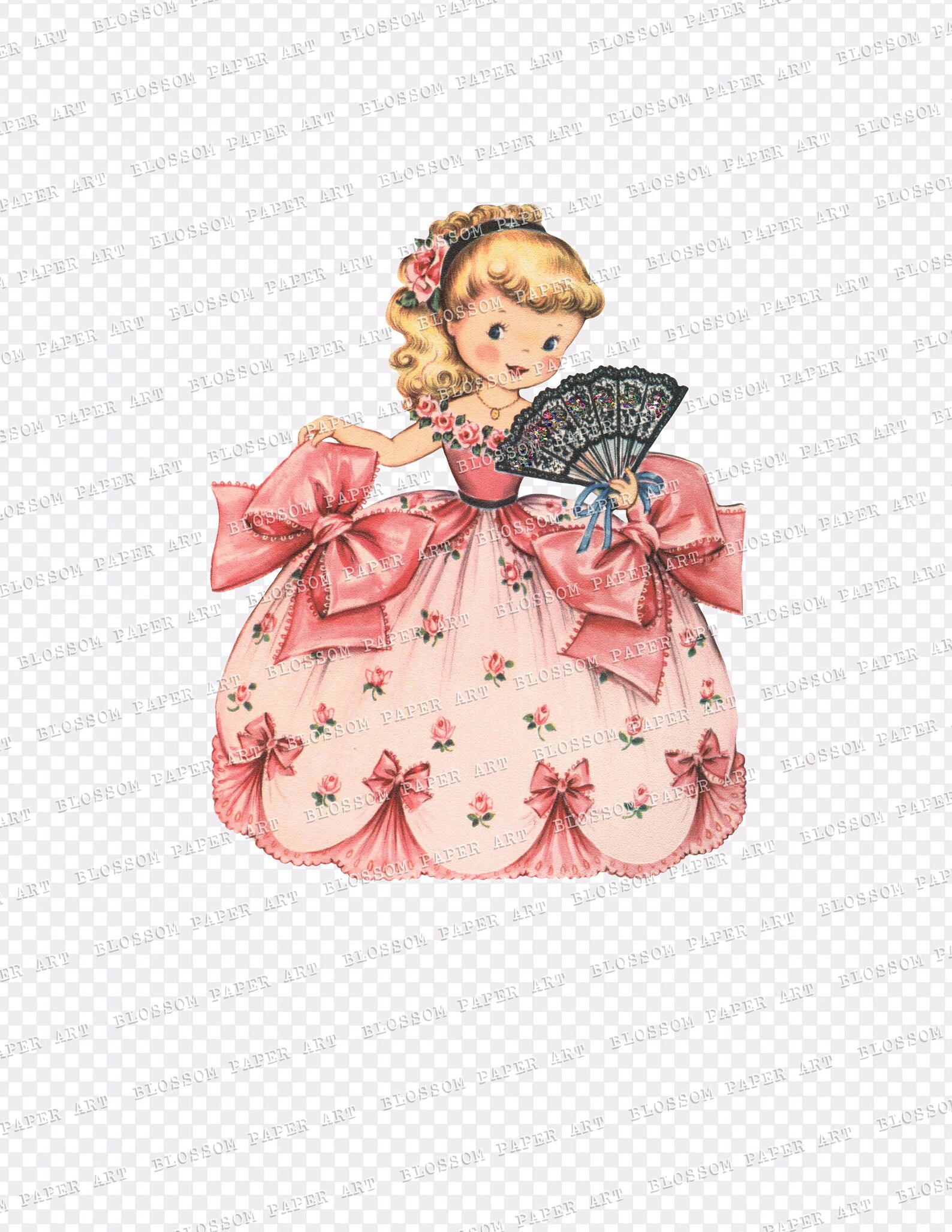 Vintage Princess Clipart Set Retro Princess PNG Image - Etsy Australia