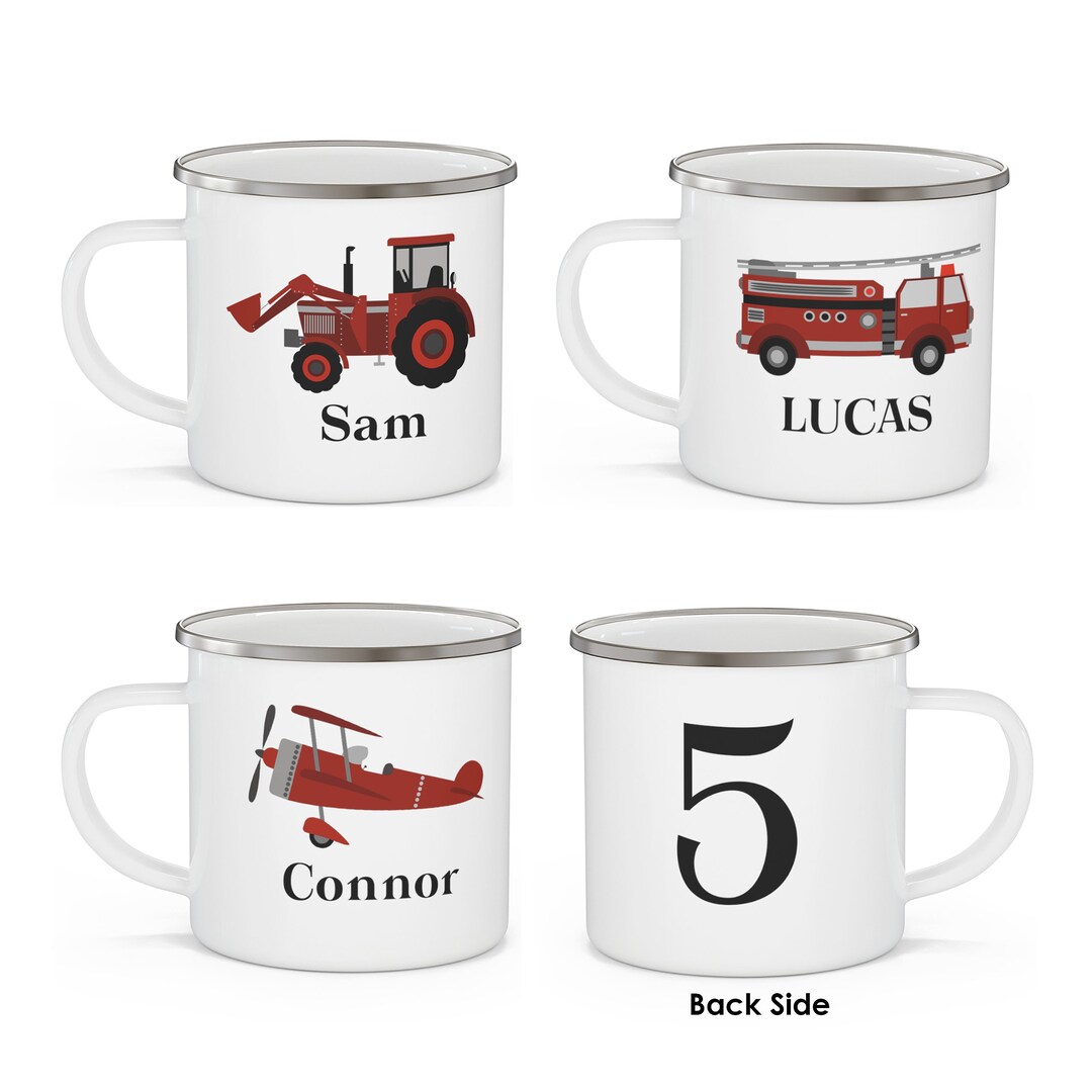 Custom Mug for Kids Personalized Kids Mug With Name & Age - Etsy