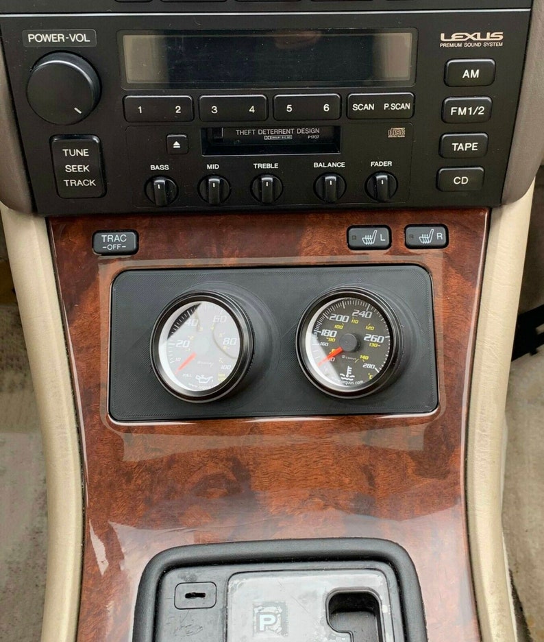 LS400 95-00 Center Console Gauge Pod - Etsy