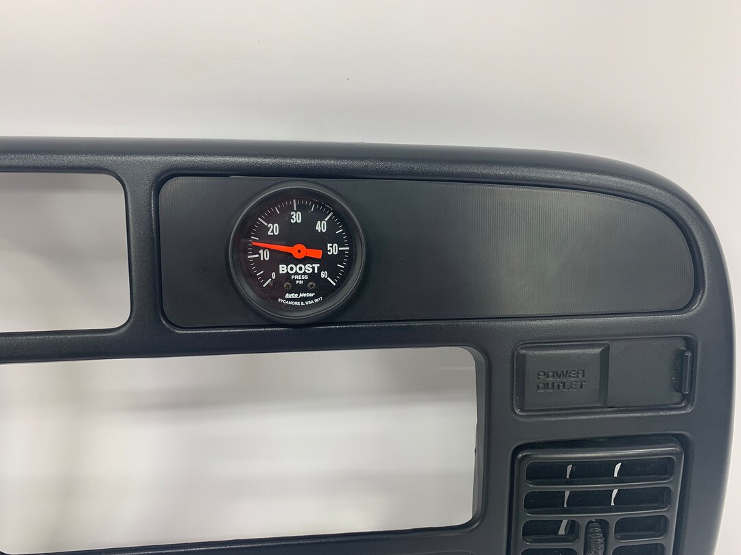 Ram 94-97 Single Gauge Pod/switch Plate Cup Holder Straight - Etsy