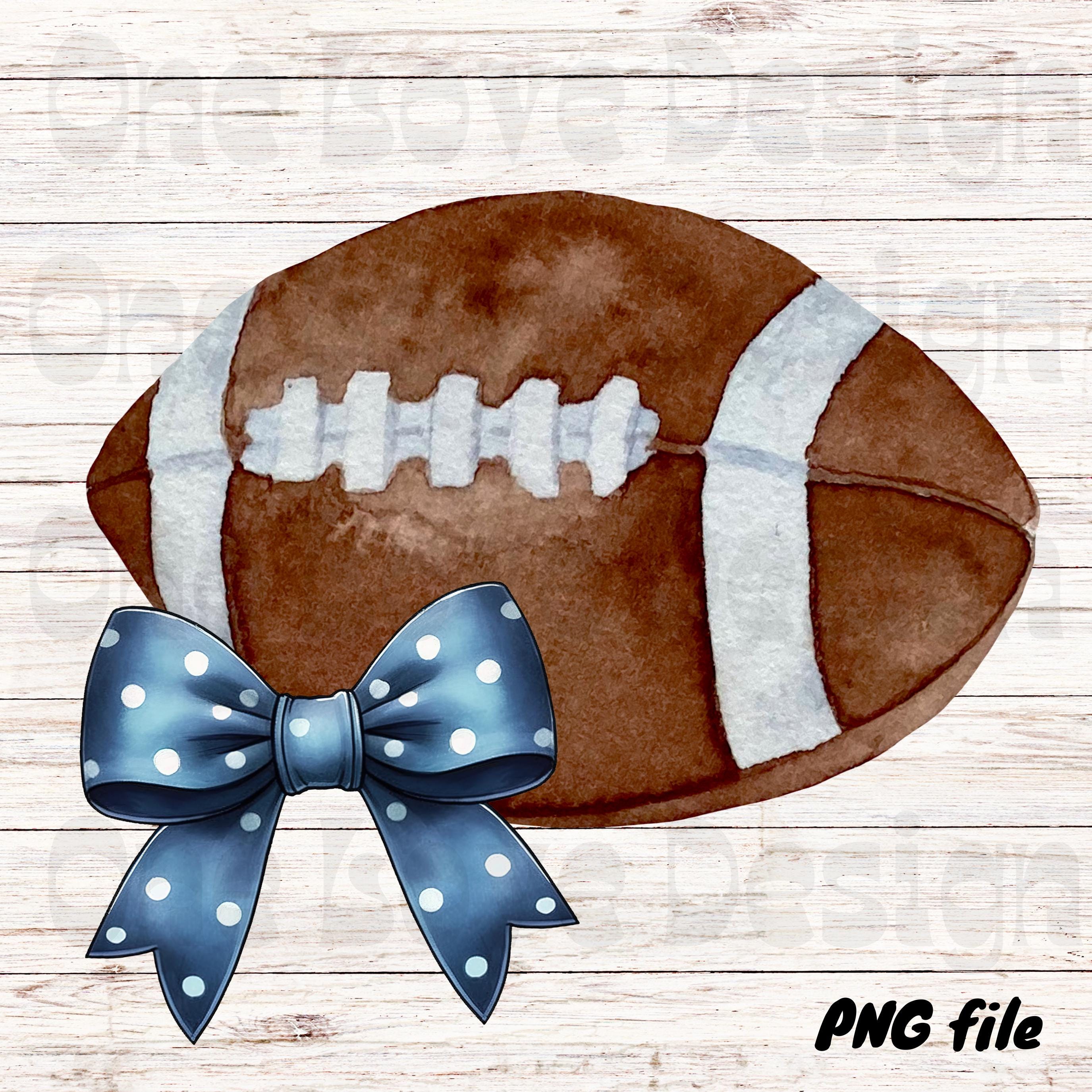 Navy Blue Polka Dot Football PNG | Football PNG | Custom Football ...