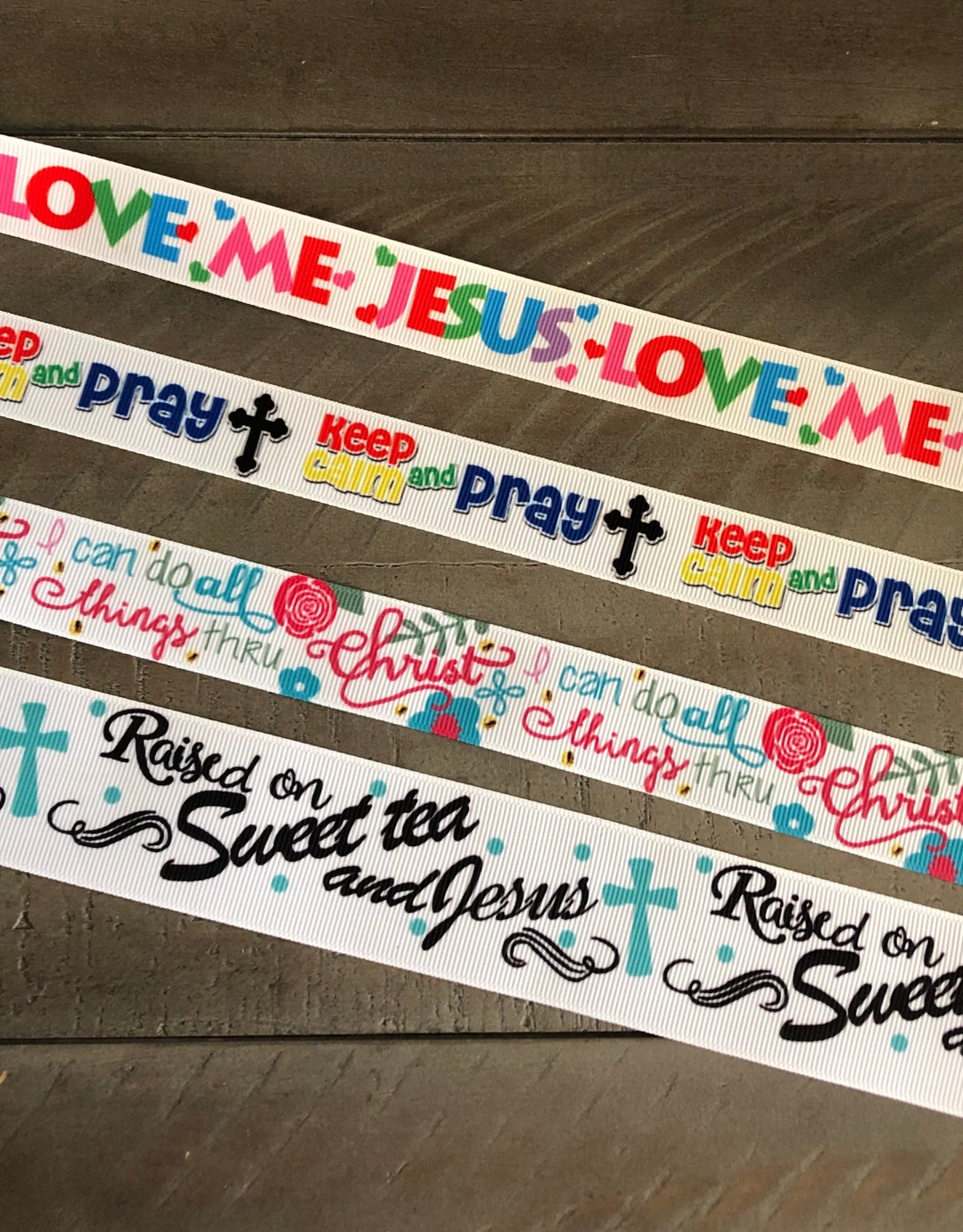 3yds,inspirational Ribbon,religious Ribbon,bible Verse Ribbon ...