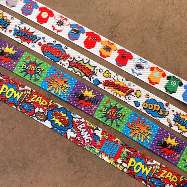 Super Hero Ribbon - Etsy