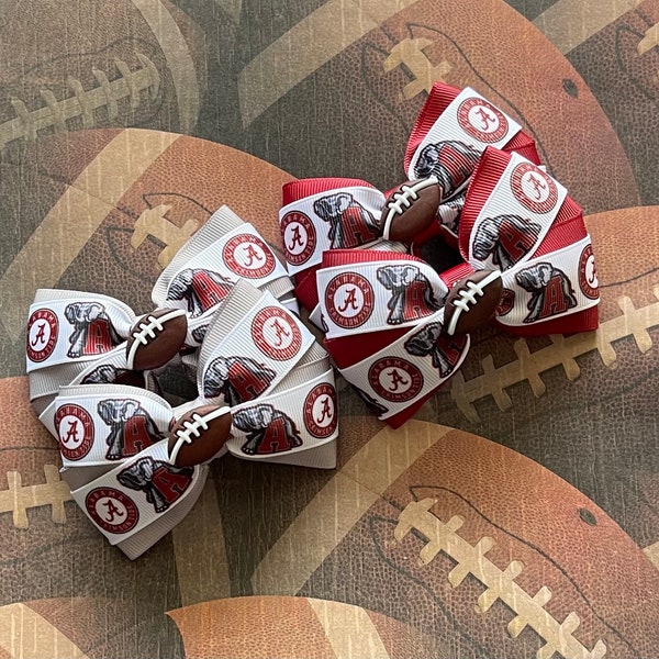 Alabama Hair Bow - Etsy