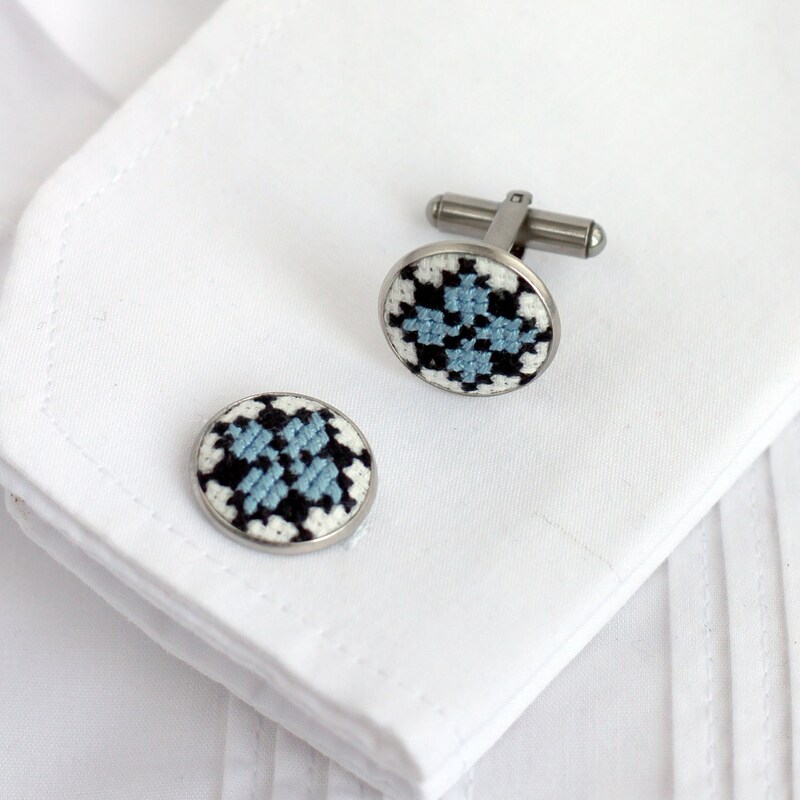 Modern Cufflinks - Etsy UK