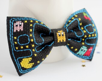 Pac Man Embroidery - Etsy