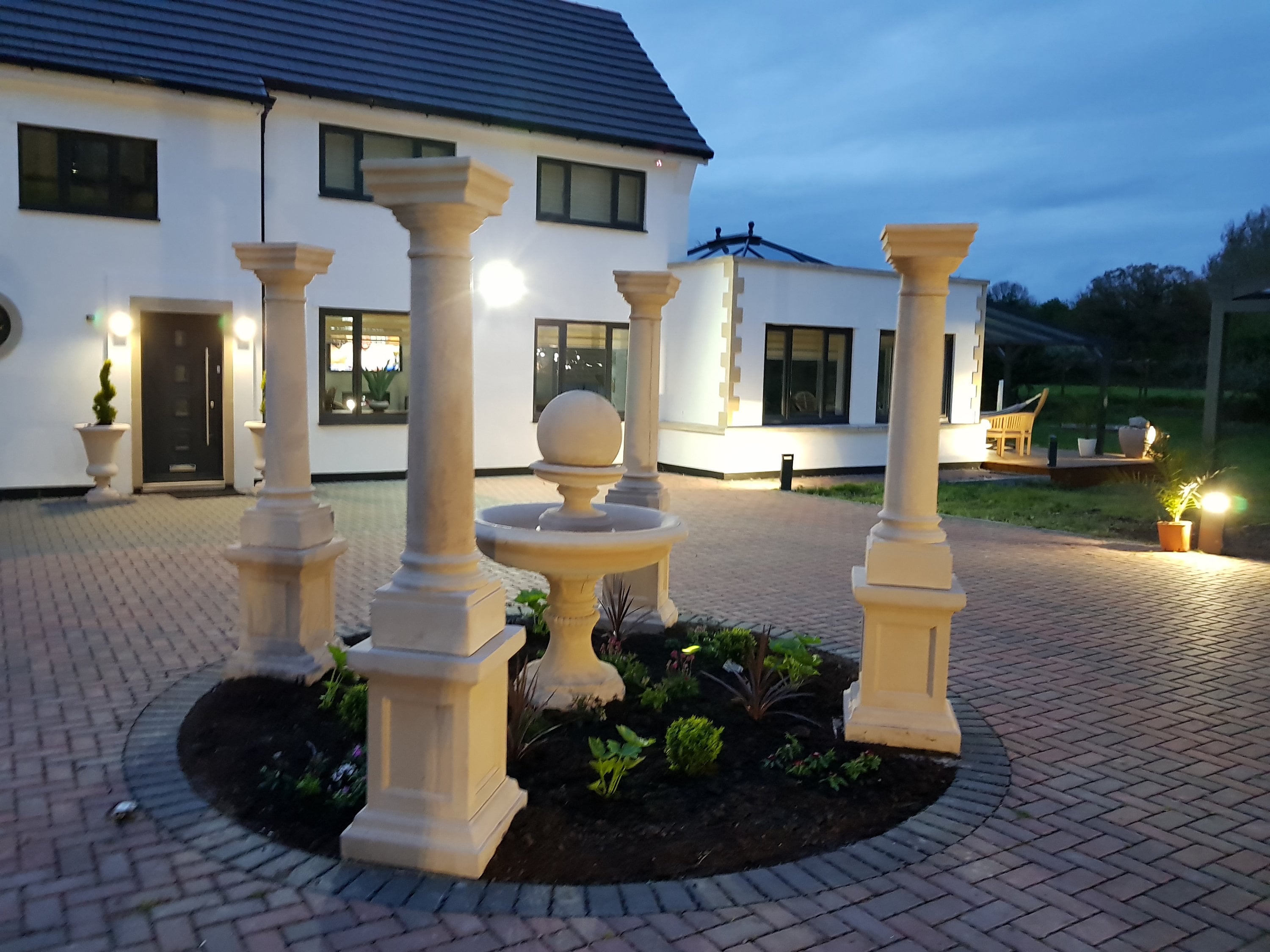 Stone Pergola - Etsy