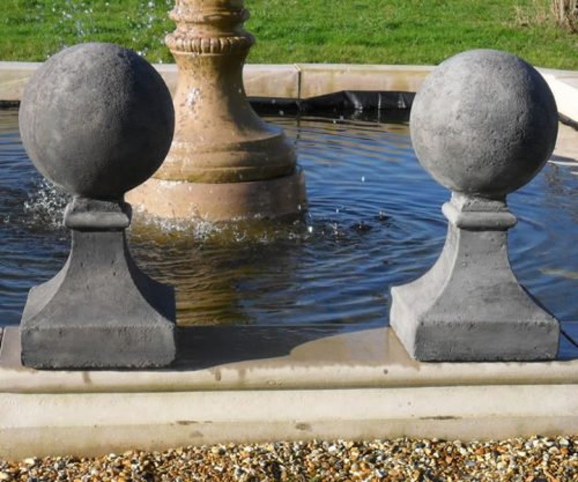 Pair of Gate Post Finials - Etsy