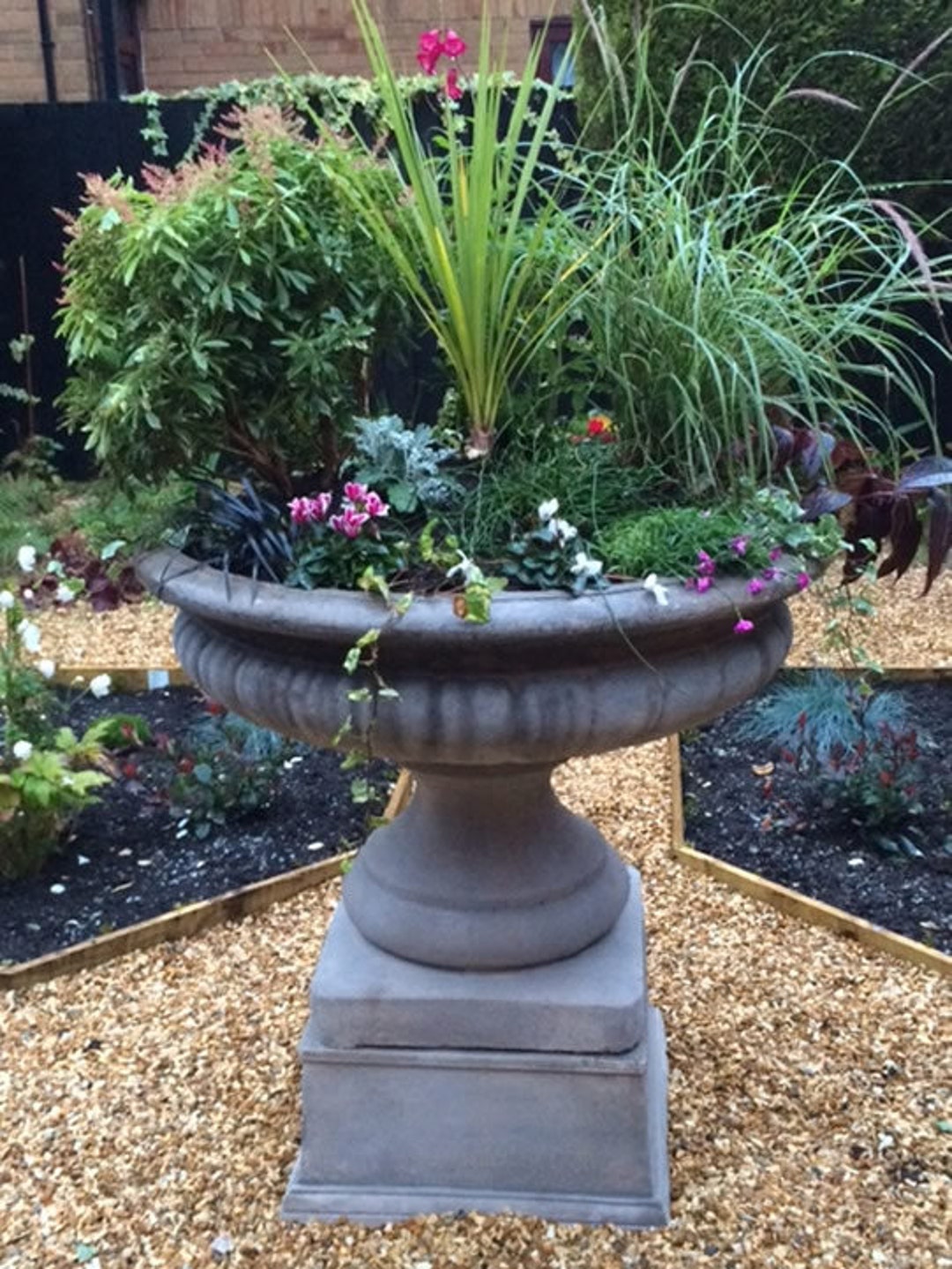 Extra Large Victorian Urn on Plinth - Etsy