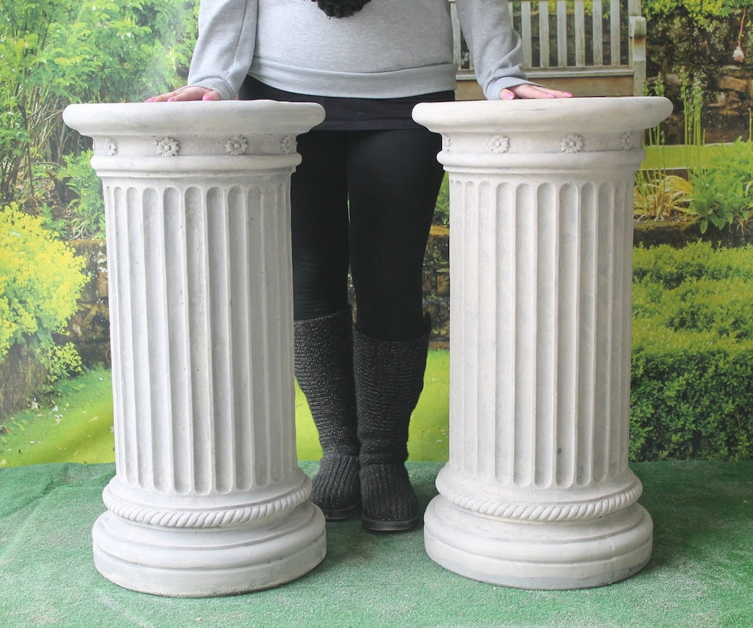 Single Large Fluted Plinth - Etsy