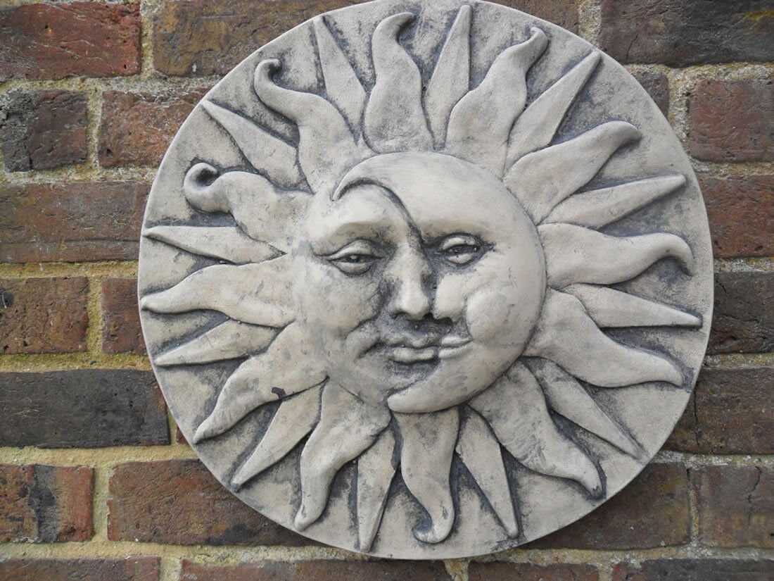 Sun and Moon Plaque - Etsy