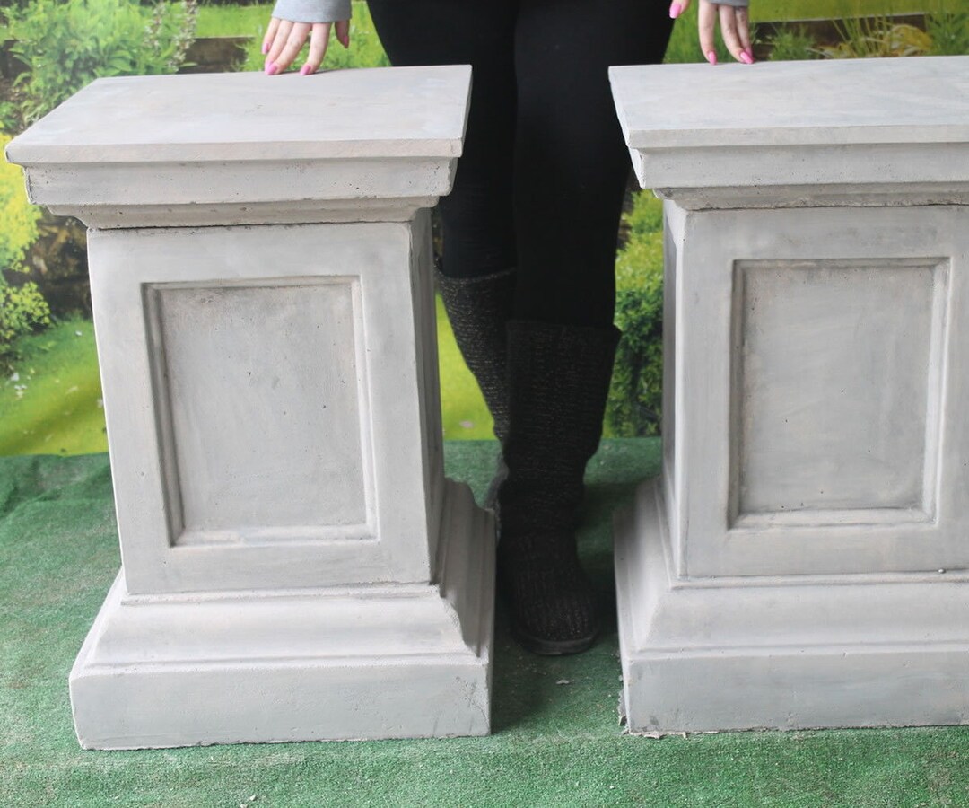 Single Stone Panel Plinth - Etsy