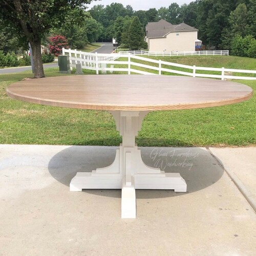 Handmade Farmhouse Dining Table READ DESCRIPTION on SHIPPING | Etsy