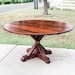 Round Farmhouse Table READ Description on Shipping-its NOT - Etsy