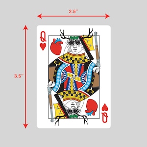 Queen of Hearts Playing Card Yellowjackets Sticker - Etsy