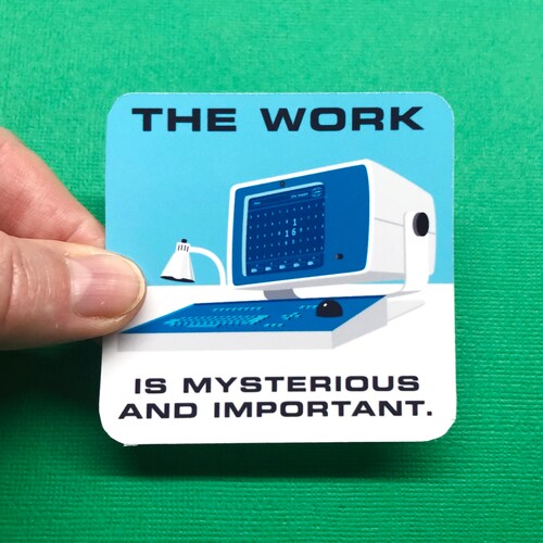 Lumon Recycles severance Sticker - Etsy