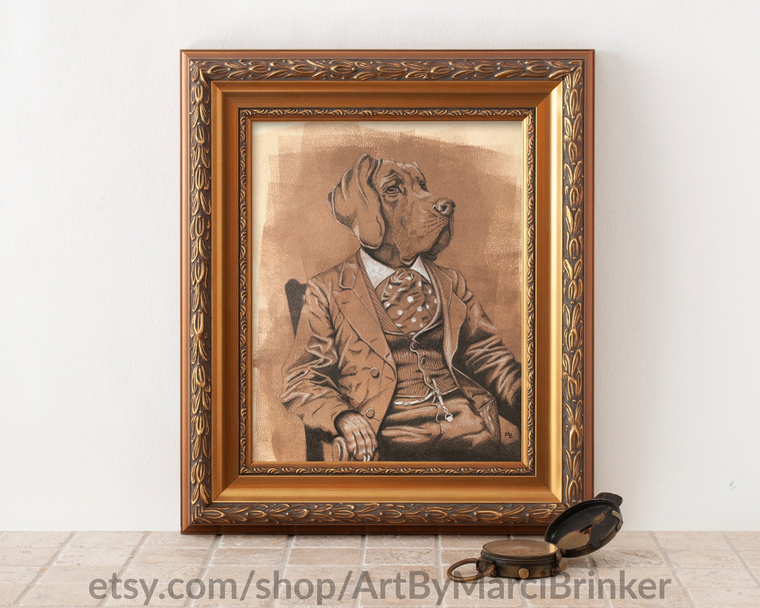 Great Dane Portrait Art Print, Gifts for Dog Lovers - Etsy