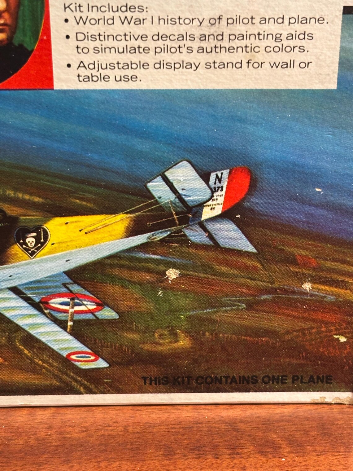 Vintqge Renwal Nieuport 17 1/72 Scale Model Airplane Kit 1960 NEW Never ...
