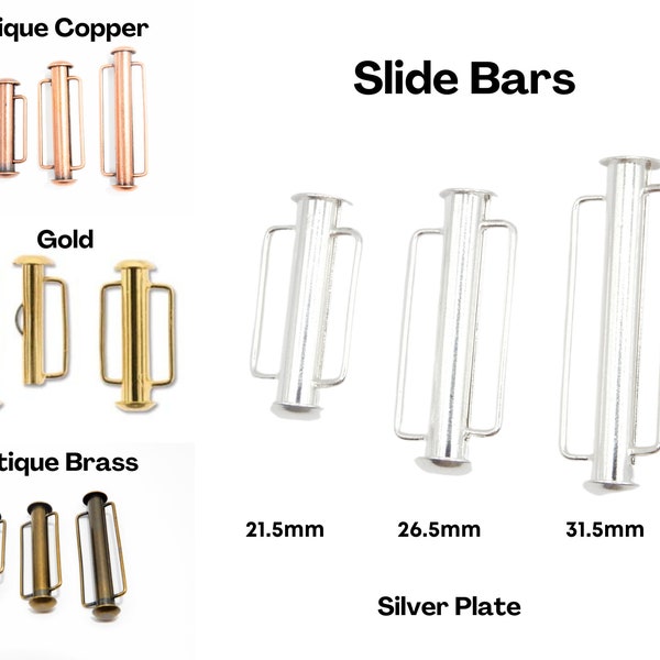 Slide Bar Clasps - Etsy