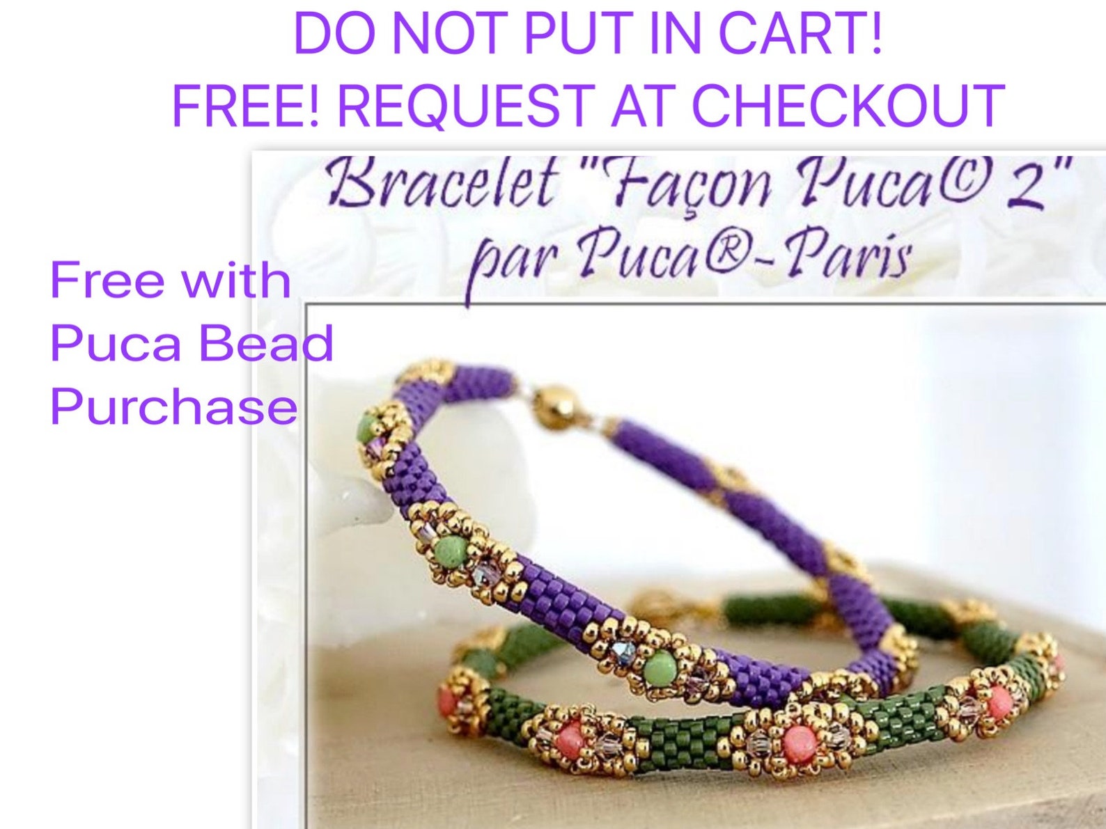 Minos Par Puca 5g 95 Beads Free Patterns W Purchase Beige | Etsy Canada