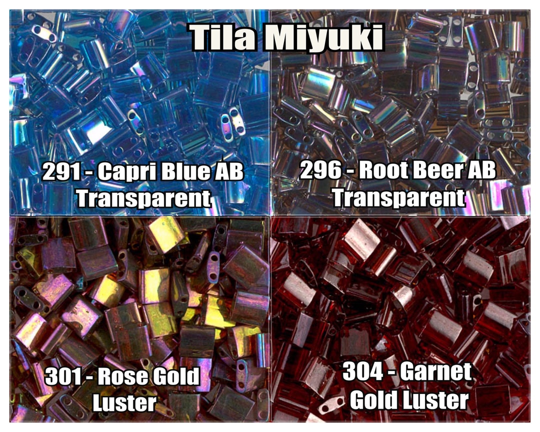 Miyuki Tila, 5g, TL291, TL296, TL301, TL304 - Etsy
