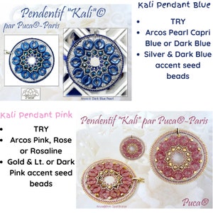 Kali Pendant Pattern, Free With Par Puca Purchase, or Download for a ...