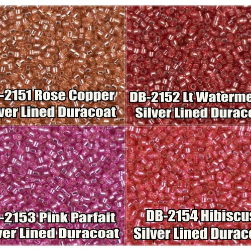 11/0 Miyuki Delica Beads DB376 DB377 DB378 DB379 5g 10g - Etsy Canada