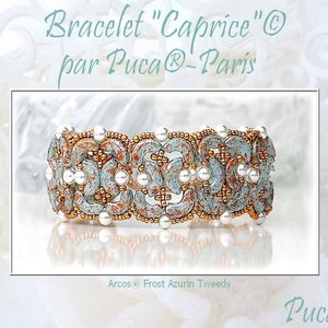 Arcos Par Puca, Autumn Matte Collection, ~30 Beads, + 2 FREE Patterns ...