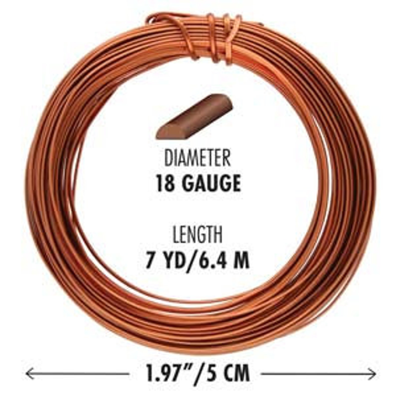 18 Gauge, Half Round, German Style Wire, Wire Elements, Medium Temper ...