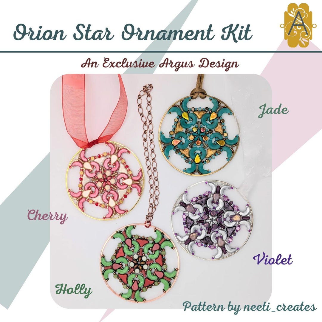 Orion Star Ornament Complete Bead Kit - Etsy