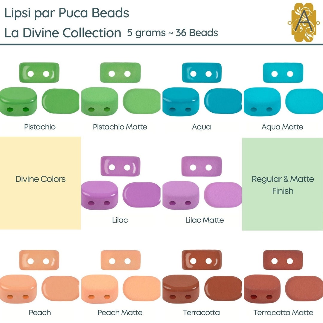 Lipsi Par Puca, 5g, La Divine Collection, 10 Colors - Etsy