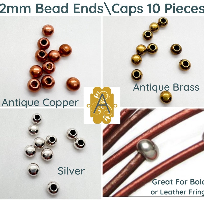Leather End Caps - Etsy