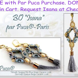 FREE! DON'T Put in Cart. Free With Par Puca Purchase. ISANA Earring ...