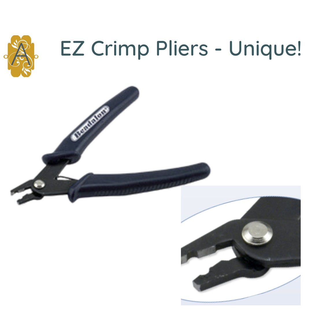 Unique! EZ CRIMP PLIERS, Exclusive From Beadalon, Patented Technique ...