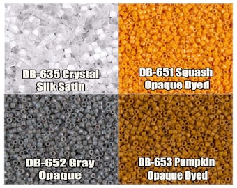 11/0 Miyuki Delica Beads DB872 DB873 DB874 DB875 5g 10g - Etsy