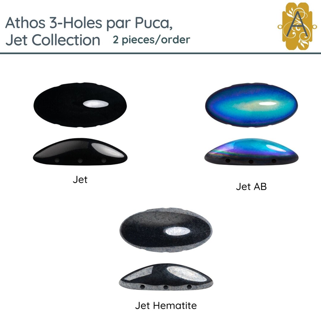 Athos 3-holes Par Puca, 2 Pieces, Jet Collection, 3 Finishes - Etsy