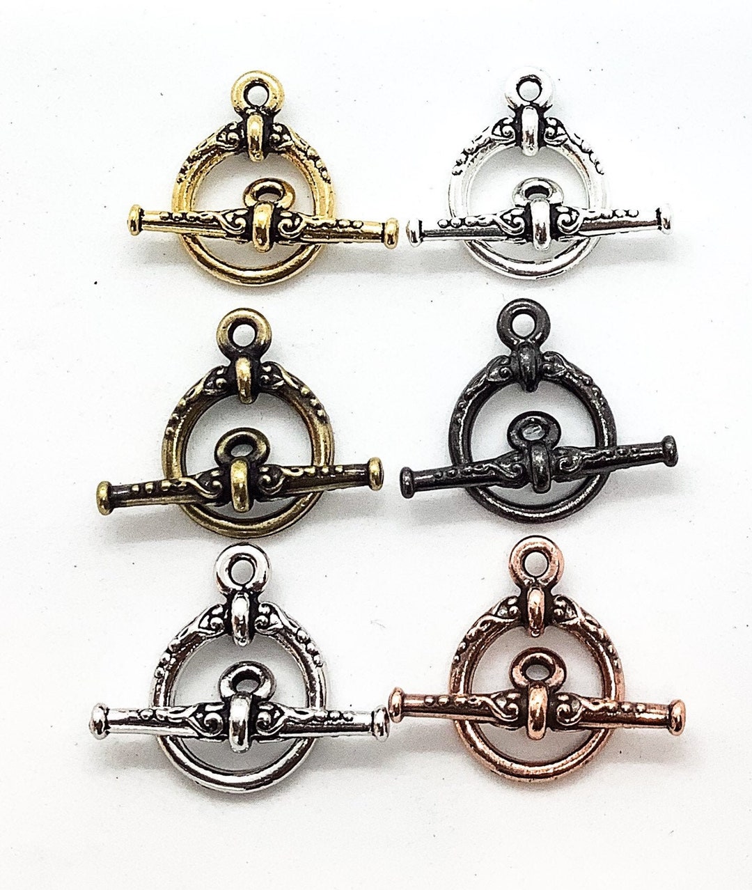 Tierracast Heirloom Toggle Clasp 6 Finishes - Etsy