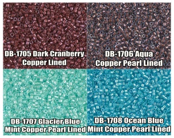 11/0 Miyuki Delica Beads DB376 DB377 DB378 DB379 5g 10g - Etsy