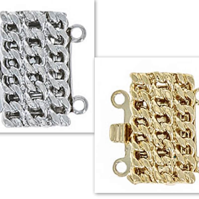 2 Strand Clasp - Etsy