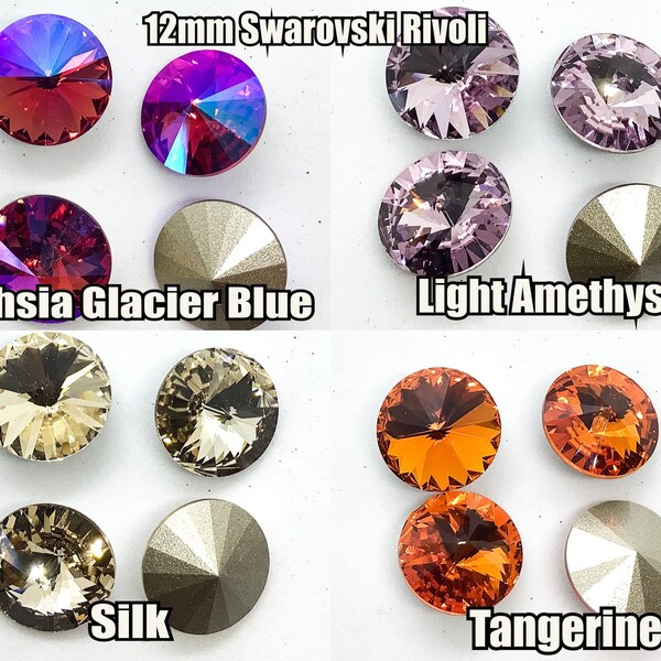 Swarovski Rivoli - Etsy