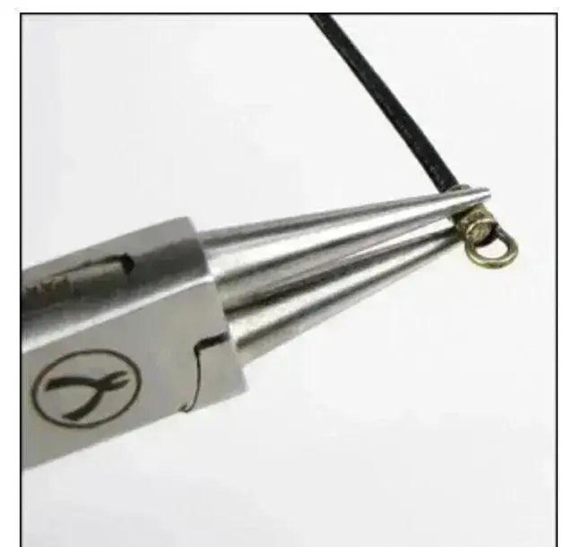 Leather or Cord Crimp Ends With Loop, 1, 1.5, 2 or 2.5mm, 6 Pieces, 6 ...