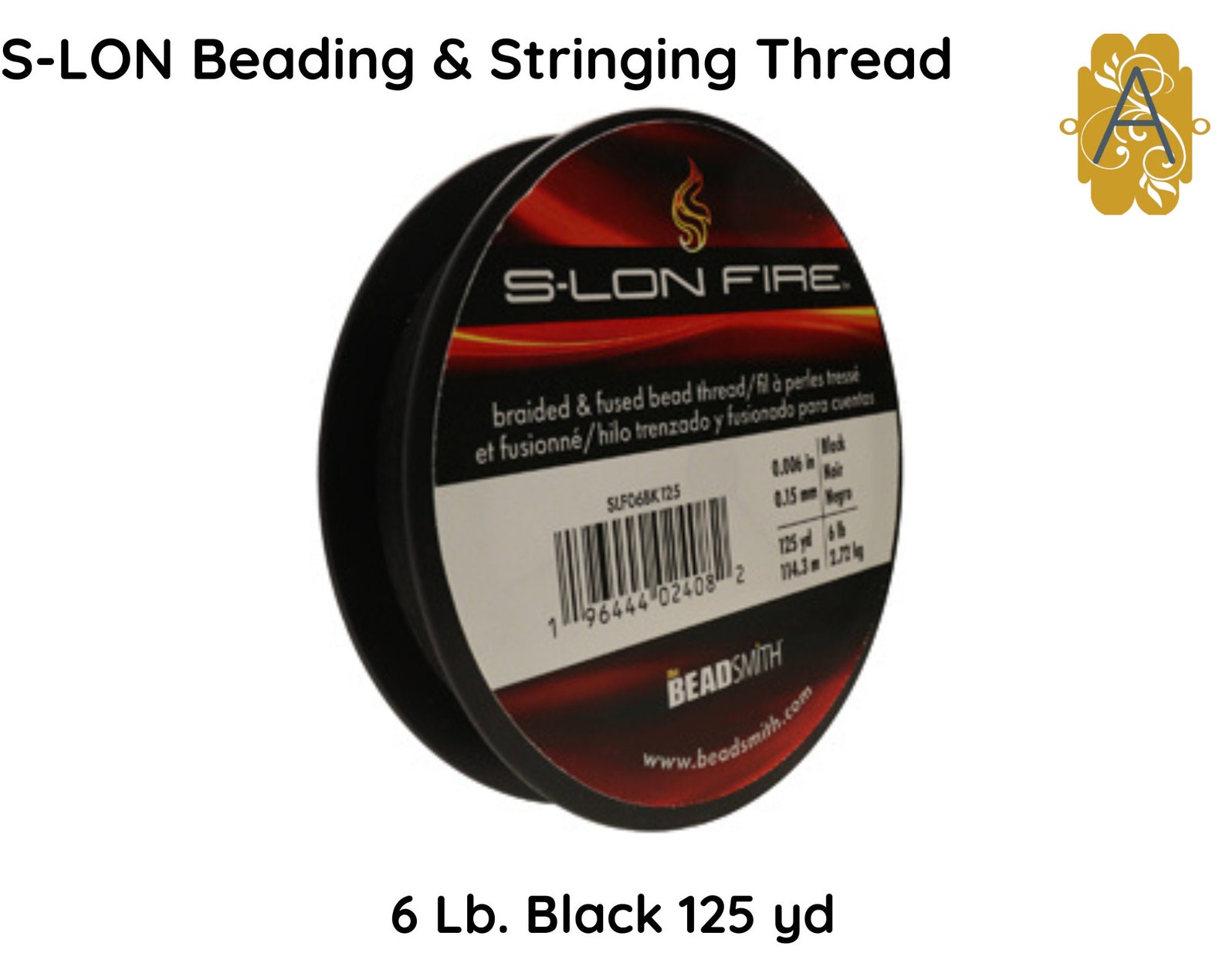 NEW! S-LON Fire, 4, 6 & 8 Lb, 50 or 125 Yd, Beading or Stringing Thread ...