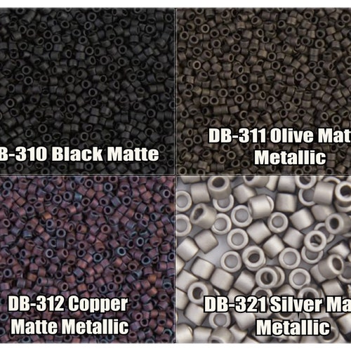11/0 Miyuki Delica Beads DB672 DB673 DB674 DB675 5g 10g - Etsy