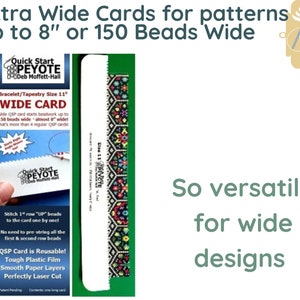 Quick Start Cards for Even\odd Peyote, 2 Drop Peyote, Herringbone ...