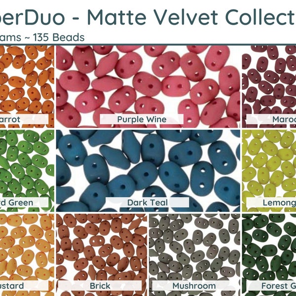 Superduo Twin Beads - Etsy