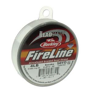 4 Lb 50 Yd Fireline Smoke, Crystal, Black Satin - Etsy