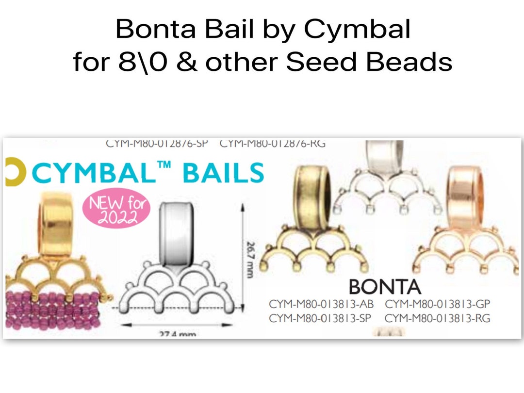 NEW BONTA Bail for 80 & Other Seed Beads Kumihimo Rope - Etsy