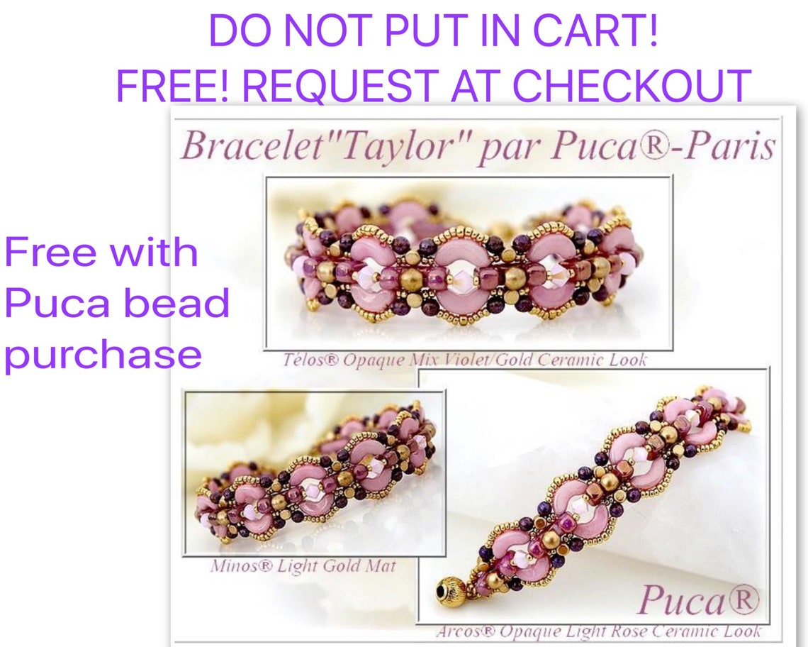 Minos Par Puca 5g 95 Beads Free Patterns W Purchase Beige - Etsy Canada