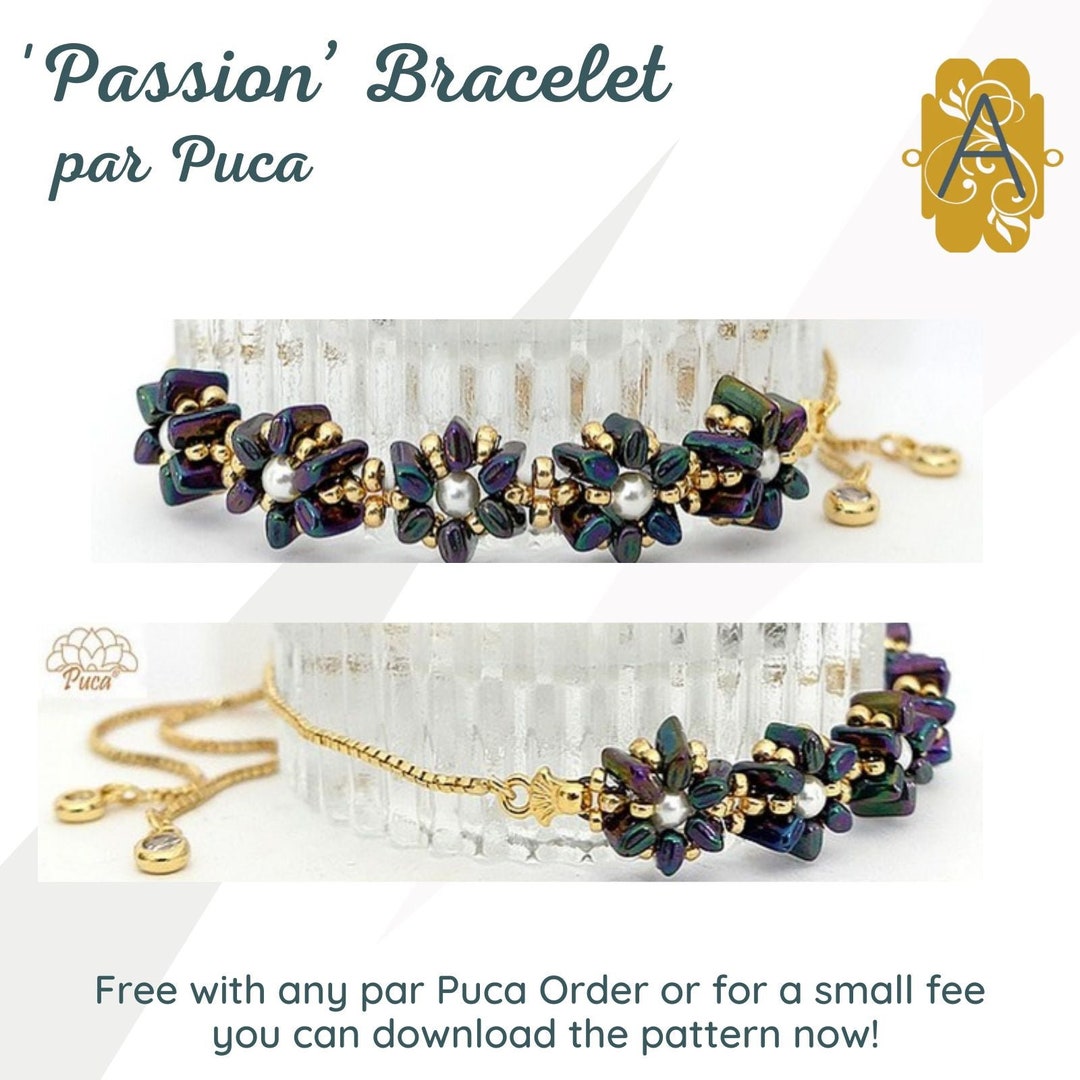 Passion Bracelet Pattern Par Puca, Free With Your Les Perles Par Puca ...